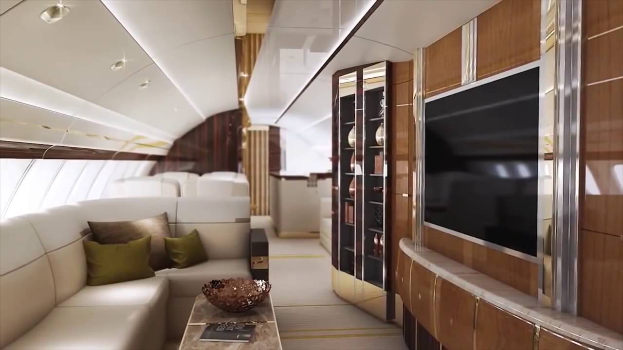 Boeing 747 Private Jet Interior