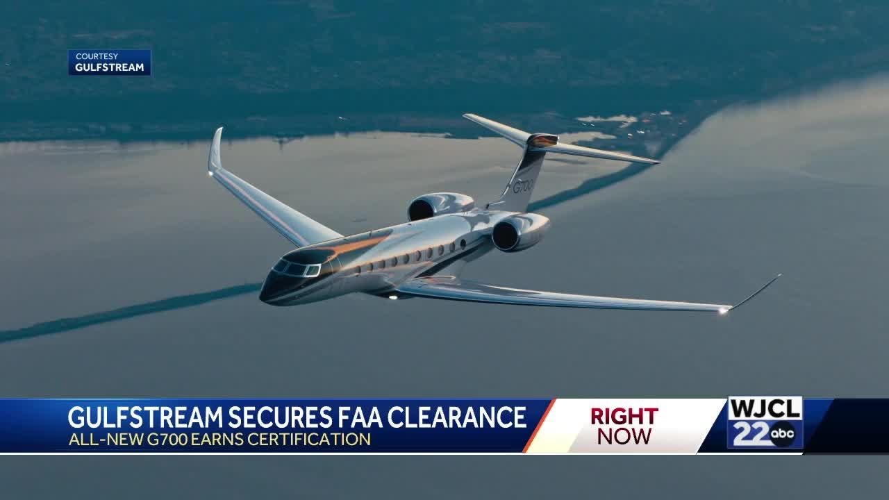 Gulfstream Aircraft Business Jet Company In Savannah, Georgia FAA Approval